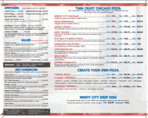 Menu – Delray windy city pizza